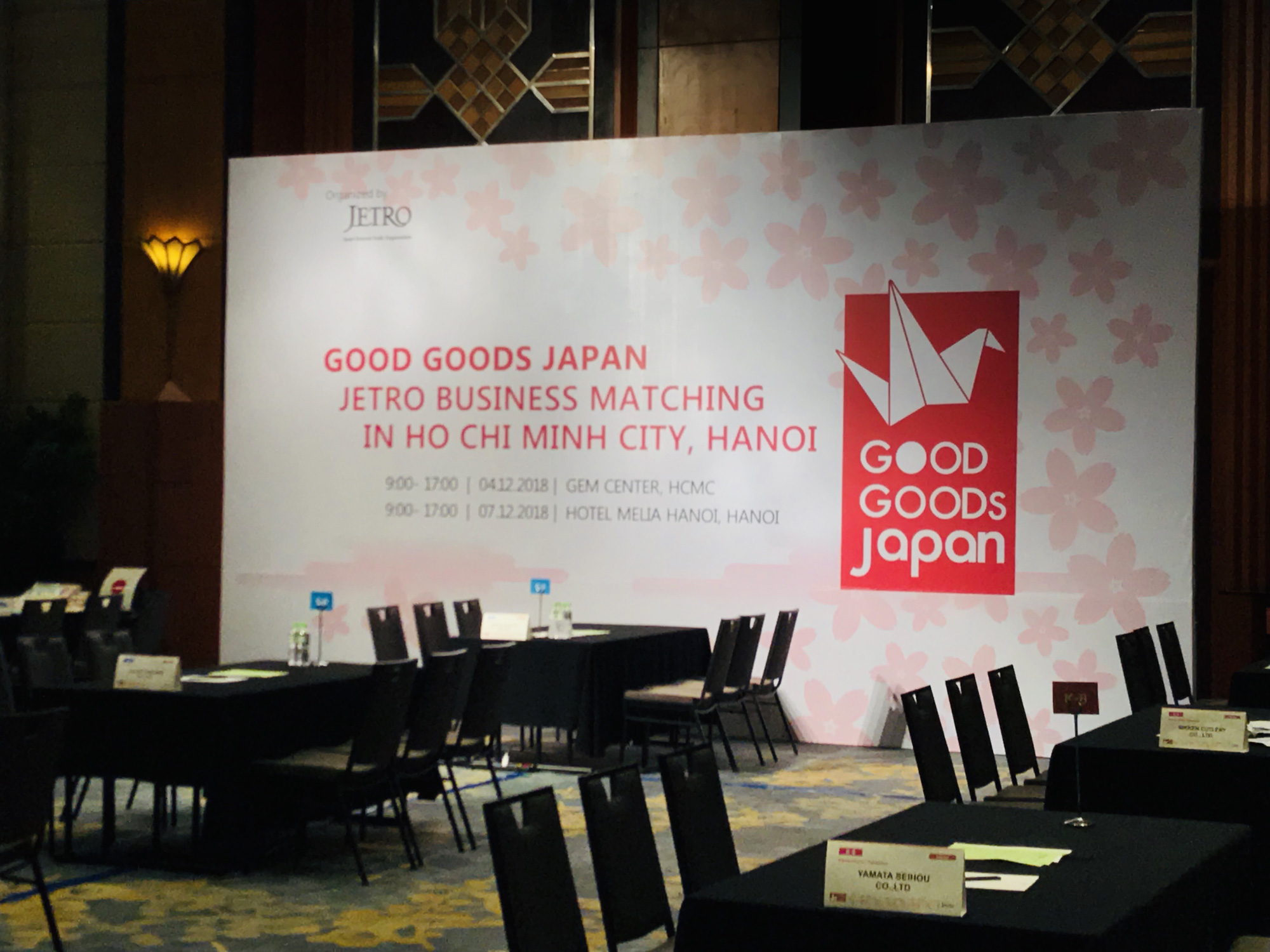GOOD GOODS JAPAN 2018 JETRO BUSINESS MATCHING IN HO CHI MINH CITY,HANOI ...